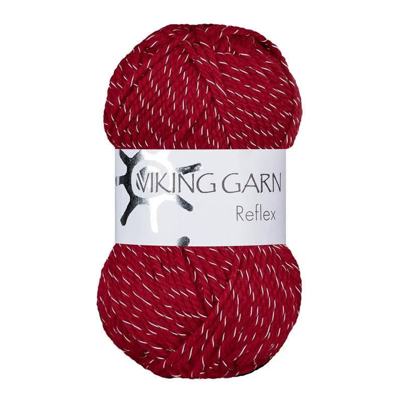 Reflex /Viking Garn/ 50g #460 "Sarkans" – LatvianCrafts