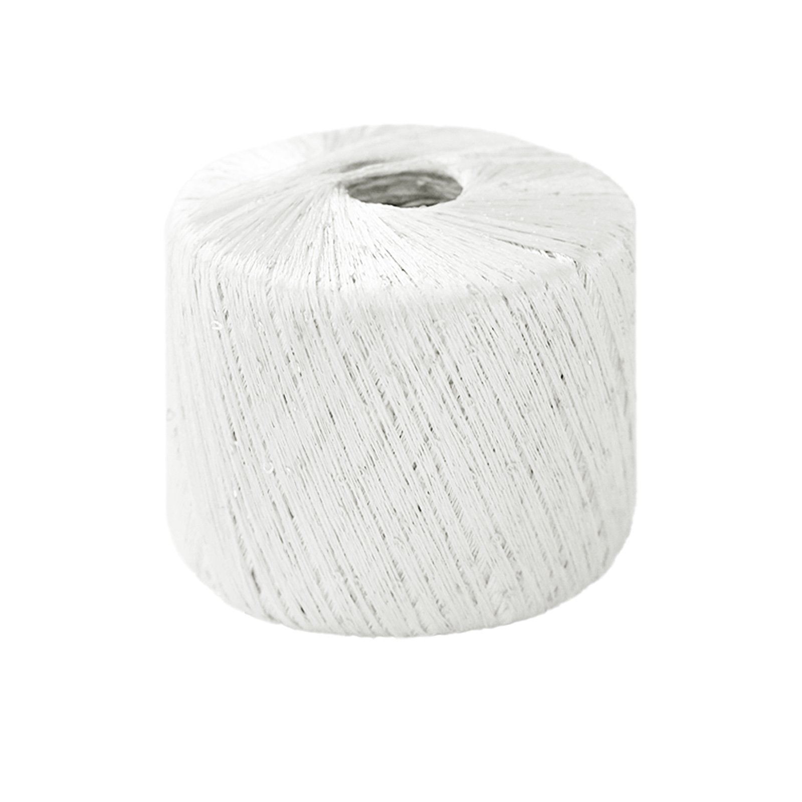 Paillettes /Lana Gatto/ 25g 195m #8599 "Piena balts" – LatvianCrafts