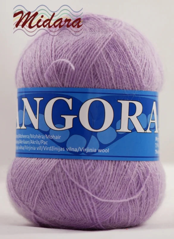 Angora 2 /Midara/ 100g #718 "Lavender" – LatvianCrafts